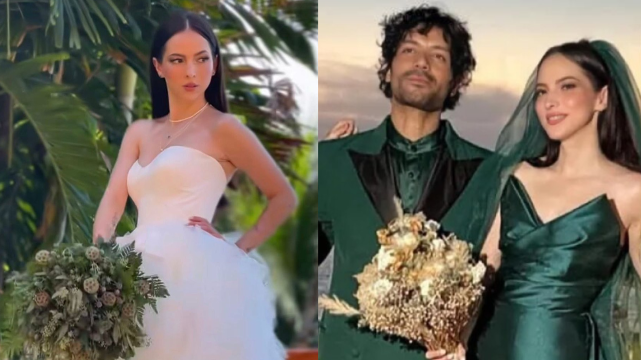 ¡Paty Cantú se casó con Christian Vázquez y deslumbró con un vestido ...